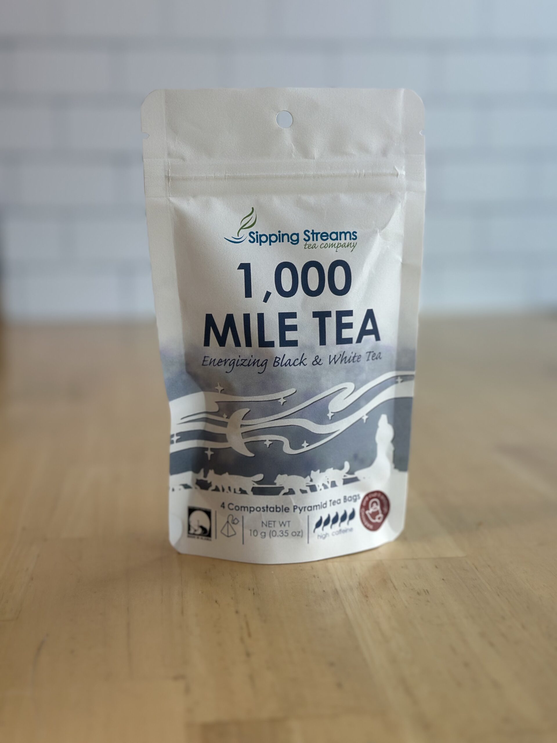 1000 MILE – PYRAMID TEA SACHETS POUCH (4 PACK) - Wholesale